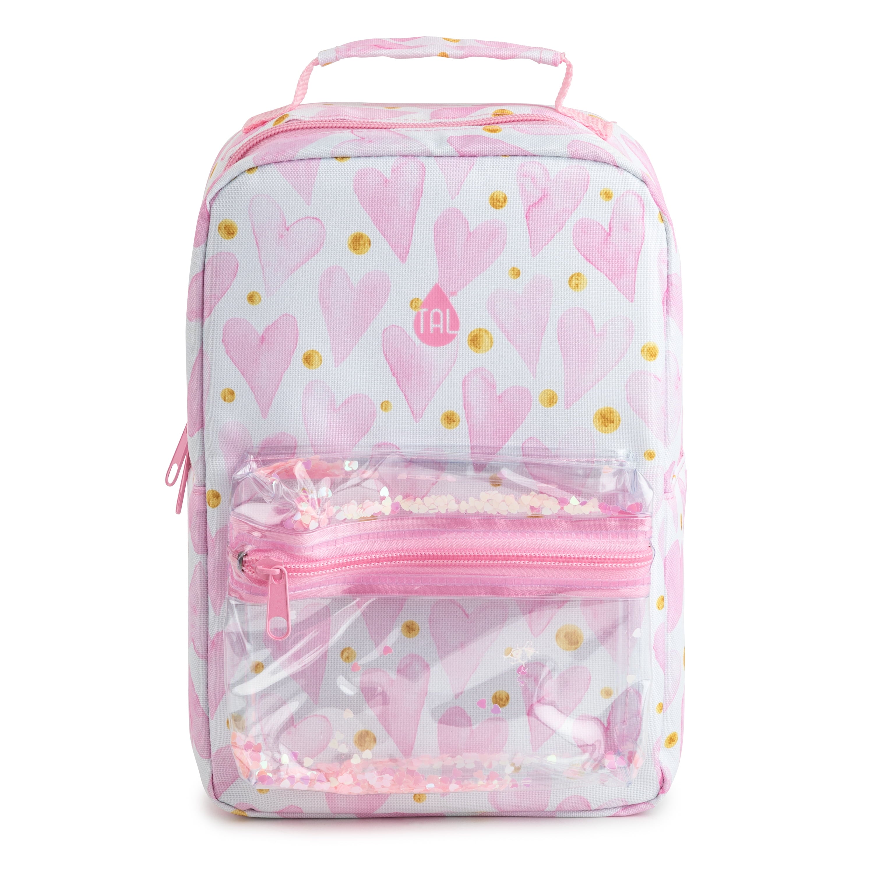 TAL Kids Insulated Lunch Bag, Pink Hearts – TAL™ Hydration
