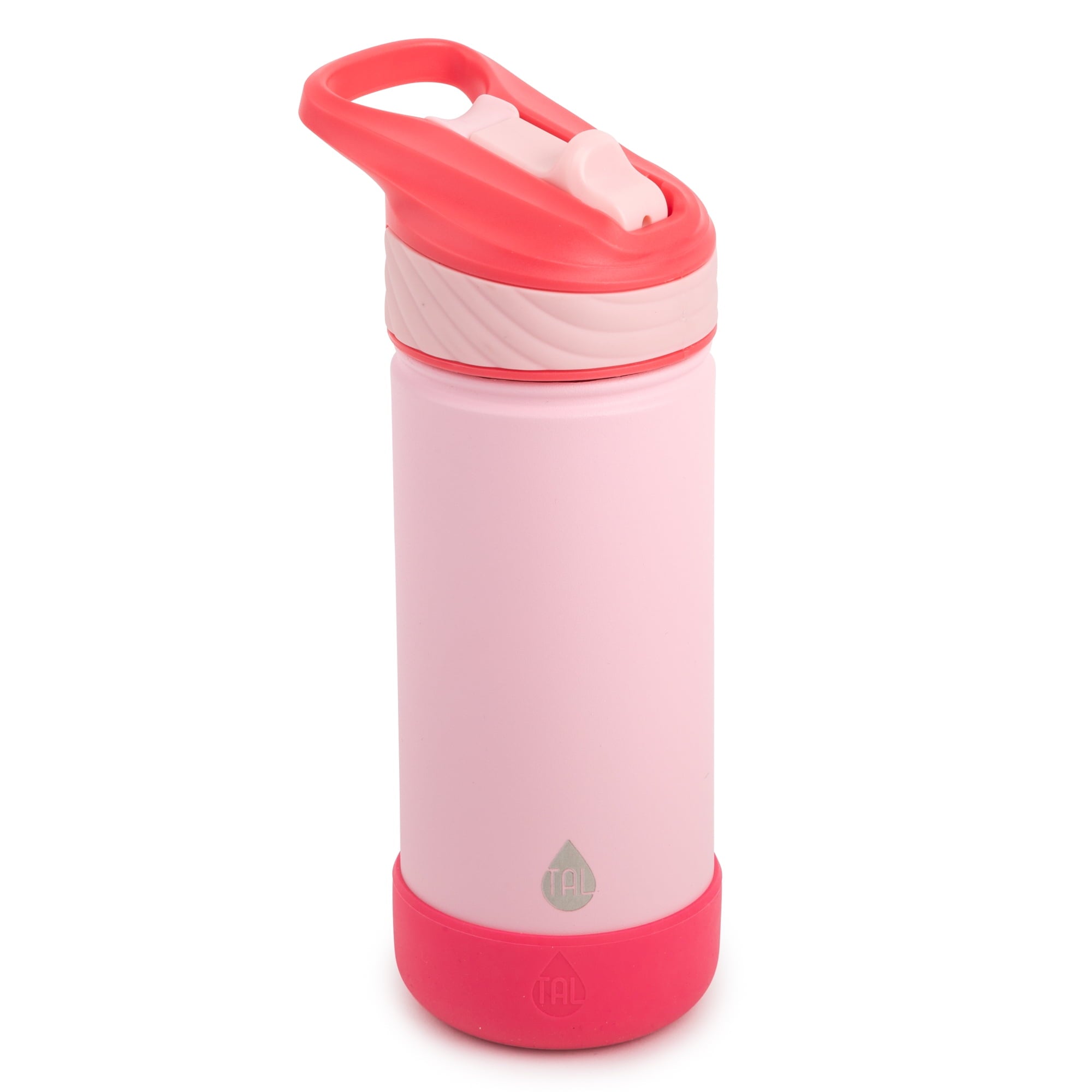 TAL Stainless Steel Ranger Straw Kids Water Bottle 18oz, Pink – TAL ...