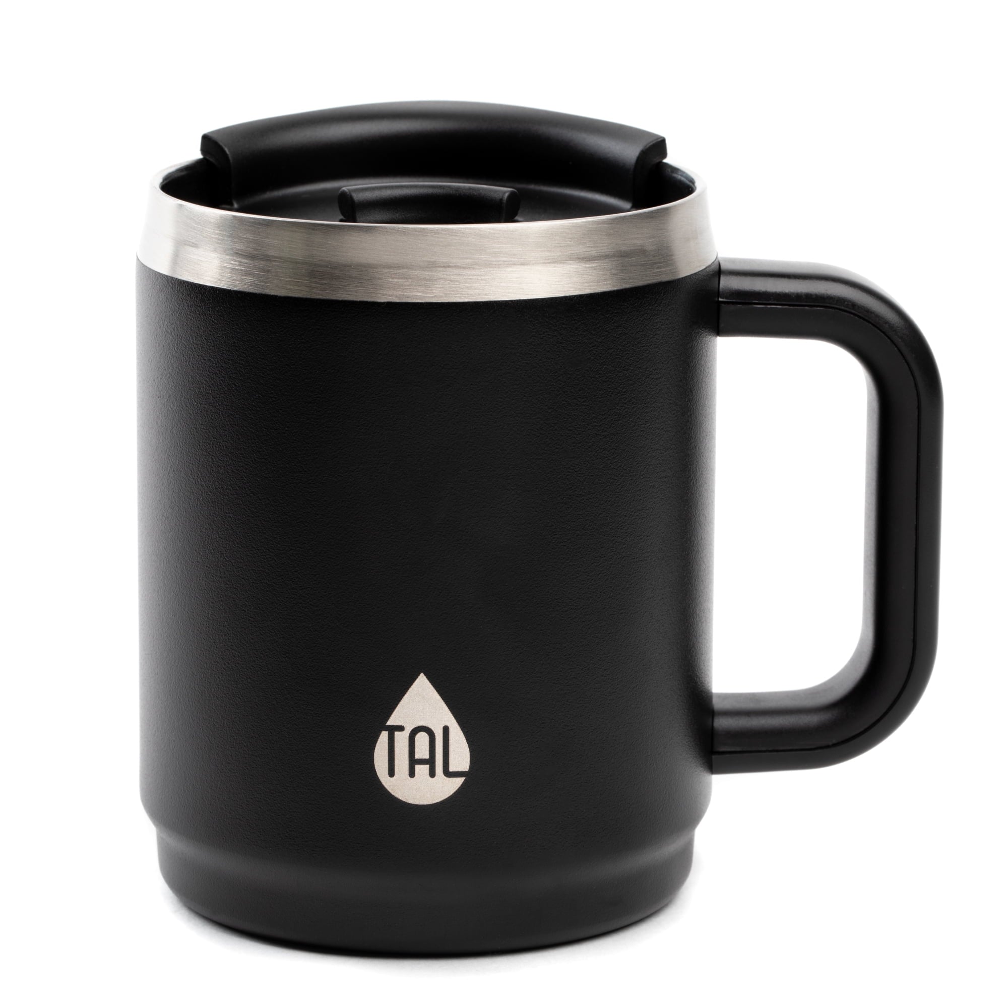 TAL Stainless Steel Boulder Coffee Mug 14oz, Black – TAL™ Hydration